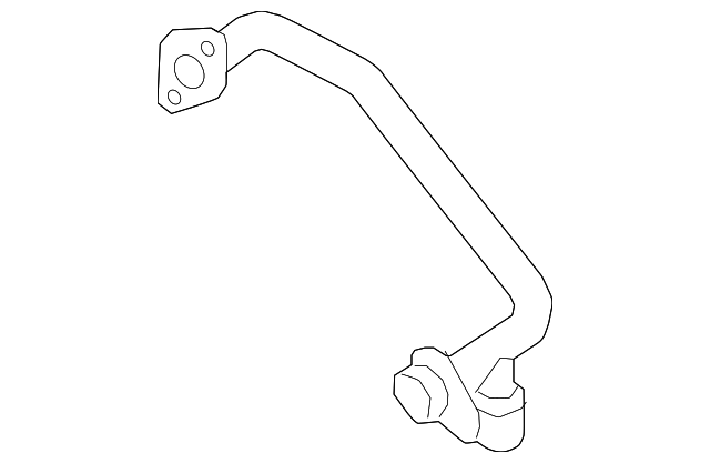 06M-121-071-J - Water Feed Tube 2018-2023 Audi | Audi OEM Parts