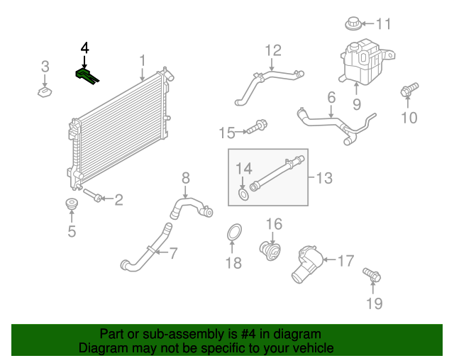 2007-2019 Ford Radiator Support Upper Bracket AE9Z-8A193-A | Blue ...