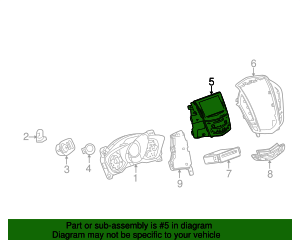 84606274 - F Control 2013-2016 Cadillac SRX | AutoNationParts.com