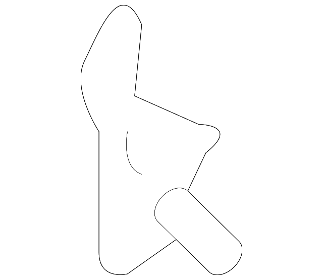 71127-M7000 - Aperture Panel Lower Bracket 2019-2023 Kia Forte | Kia ...