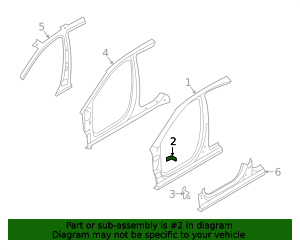 71115-1M000 - Aperture Panel Upper Bracket 2018-2021 Kia | Kia.Parts Store