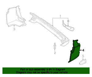 906-880-45-71-9678 - End Panel 2010-2018 Mercedes-Benz | Mercedes-Benz ...