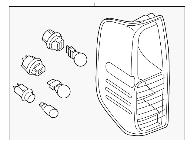 26550-EA825 - Combo Lamp Assembly 2005-2014 Nissan Frontier | Nissan ...