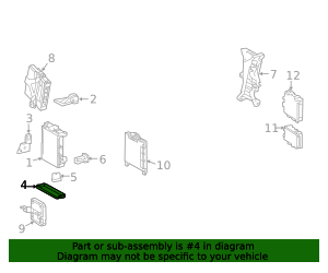 82672-48410 - Junction Block Lower Cover - 2018-2022 Lexus | My L Parts