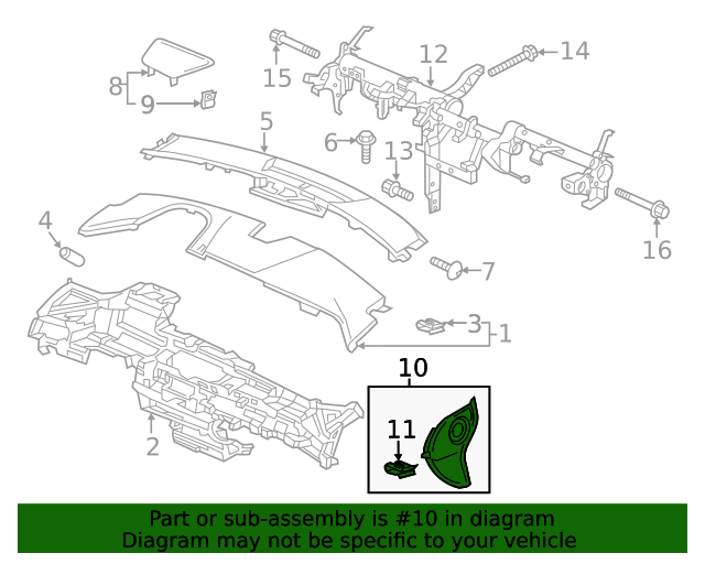 77215-TRT-A01ZA - Side Cover 2018-2021 Honda Clarity | Honda Parts Online