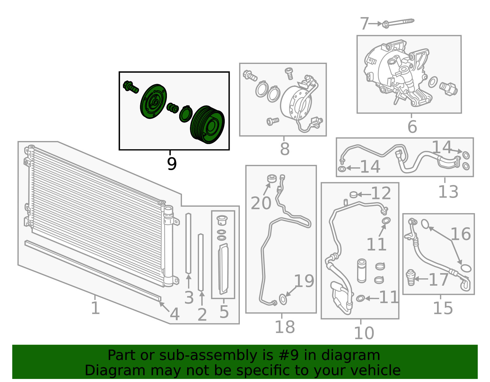 38900-5AA-A02 - 2016-2021 Honda Civic - Clutch Set | Genuine Honda Parts