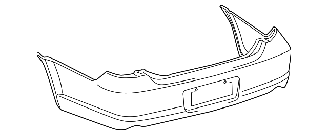 2005-2010 Toyota Avalon Cover Rear Bumper 52159-AC904 | Elmhurst Toyota Parts