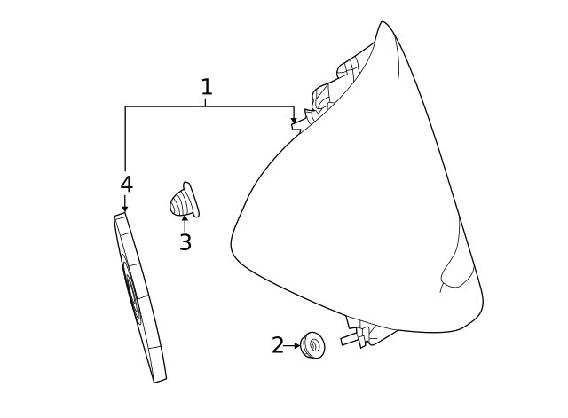 213-906-55-09 - Tail Light Assembly 2021-2023 Mercedes-Benz ...