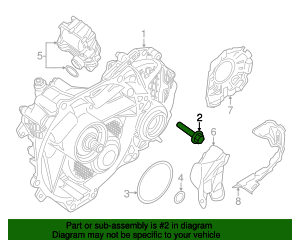 Genuine BMW 07-12-9-908-413 | Gear Assembly Screw | FREE Shipping on ...