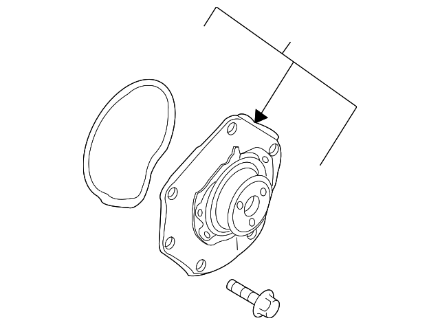 31219000 - Water Pump Assembly - 2007-2014 Volvo | Volvo OEM Parts Direct