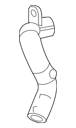 2007-2016 Volvo Engine Coolant Hose - Passenger Side (RH) 30713530 ...