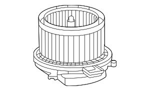 2020-2021 Chevrolet Corvette Blower Motor 84759350 | GMPartsDirect.com