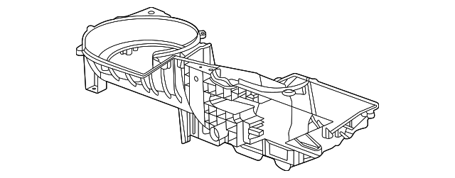 2020-2024 Chevrolet Corvette Air Conditioning Evaporator Lower Case ...