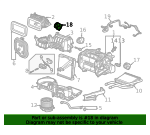 (Replaces 13547356) Air Valve Actuator 13554362 GM | GMPartsDirect.com
