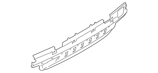 51127387296 - 2017-2020 BMW Reinforced Panel (51-12-7-387-296) | BMW of ...