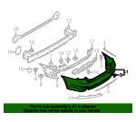 51127475601 - 2017-2020 BMW Bumper Cover (51-12-7-475-601) | BMW of ...