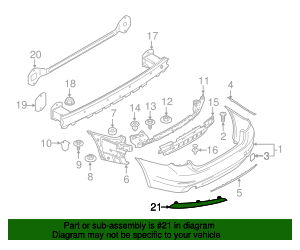 63-14-7-388-765 - Reflector Panel 2017-2020 BMW | AutoNationParts.com