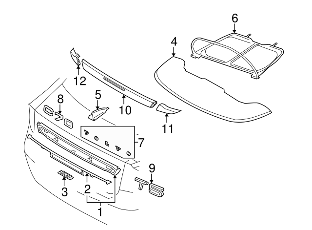 2006-2013 Volvo C70 Molding Assembly 30787869 | Genuine Volvo ...