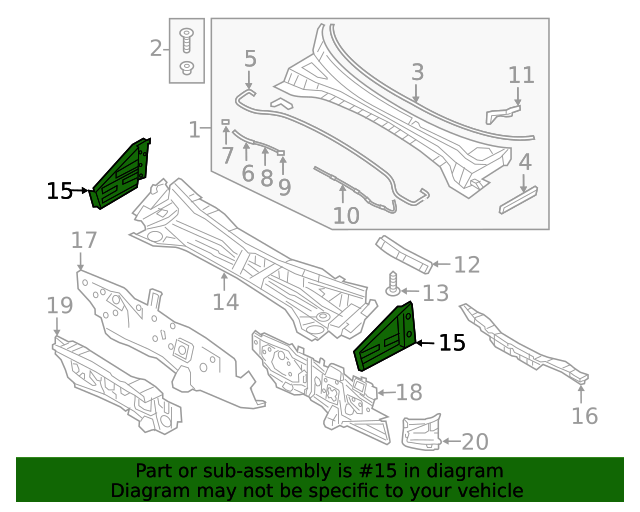 2016-2021 Hyundai Tucson Side Panel 66728-D3000 | OEM Parts Online