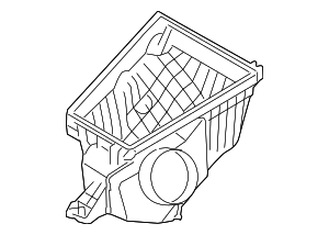 2009-2012 Hyundai Genesis Air Filter Housing 28112-3M000 ...