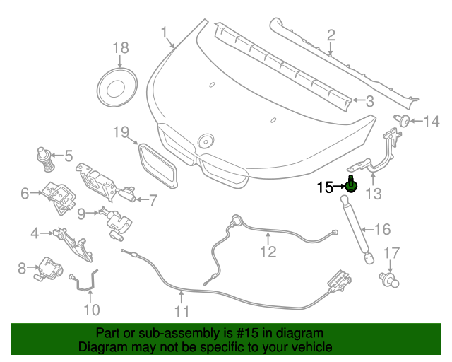 Genuine BMW 07-11-9-908-561 | Hinge Bolt | FREE Shipping on Most Orders ...