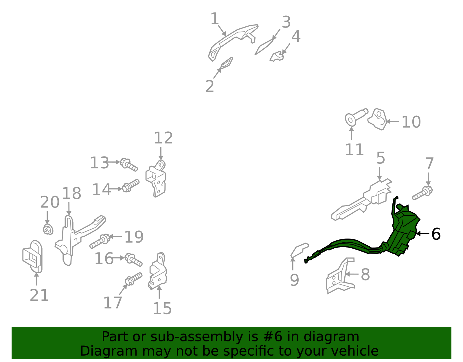 2020-2022 Hyundai Palisade Lock Actuator 81420-S8010 | OEM Parts Quick