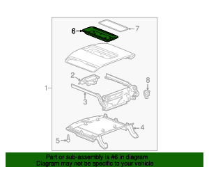 84017364 - Front Floor Console Stowage Tray 2015-2020 GM | Chevrolet ...