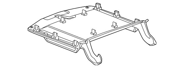 2015-2019 GM Front Floor Console Armrest Hinge Cover 84502955 | OEM ...