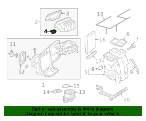 247-830-38-02-28 - Housing, AC Mercedes-Benz USA Parts