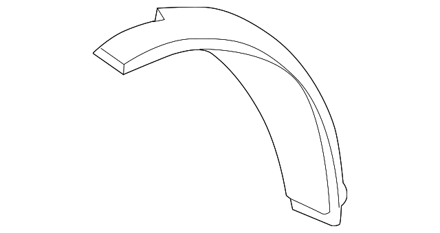 53885-06010 - Fender Splash Shield - 2007-2011 Toyota Camry | Sparks Parts