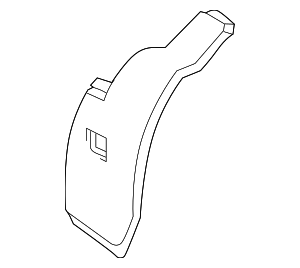 2007-2011 Toyota Camry Fender Seal 53889-06010 | Toyota Parts Center