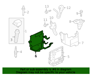 2021-2024 Ford Bracket LX6Z-12A659-G | Ford OEM Parts Online