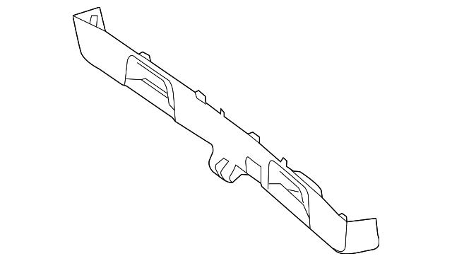 253-740-13-00-9051 - Lift-Gate Pull Handle 2017-2023 Mercedes-Benz ...