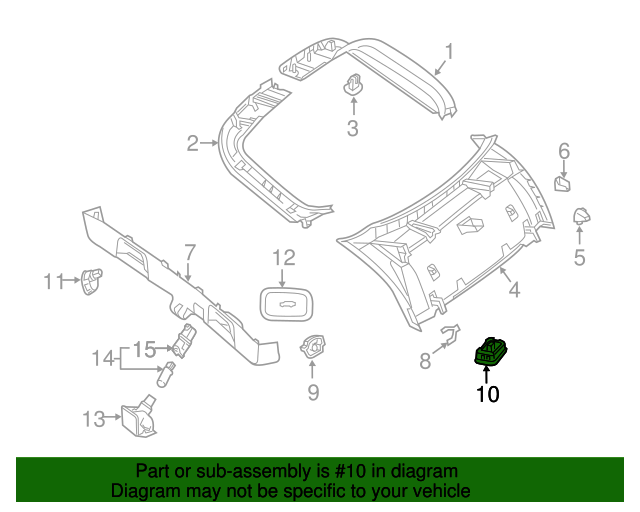 205-747-00-74-9051 - Blank Cover 2016-2020 Mercedes-Benz | Mercedes ...