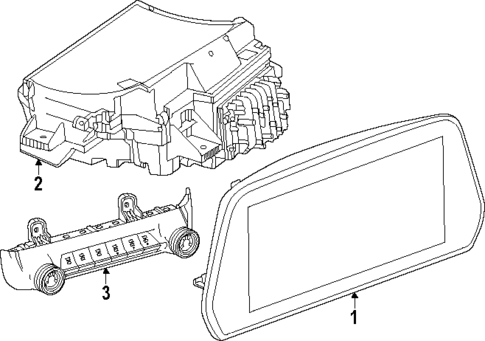 Cluster & Switches for 2025 Chevrolet Equinox EV | GMPartsDirect.com