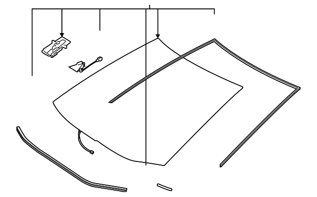 56101-02M91 - Windshield - 2020-2022 Toyota Corolla | OEM Genuine ...