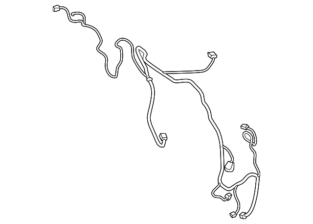 000-820-43-03 - Wire Harness 2016-2020 Mercedes-Benz Metris | Mercedes ...