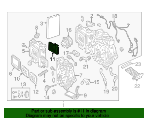 000-830-08-02 - A/C Evaporator Core 2016-2023 Mercedes-Benz Metris ...