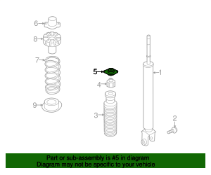2007-2015 Infiniti Shock Mount 55320-JK00A | INFINITI OF WEST CHESTER