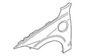 2018-2020 Volvo XC60 Front Fender - Driver's Side (LH) 32297443 ...