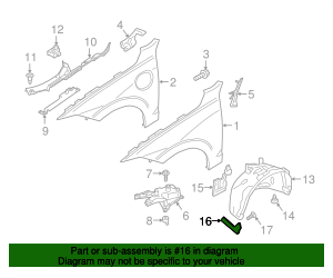 32392707 - Air Deflector 2018-2023 Volvo XC60 | AutoNation Parts