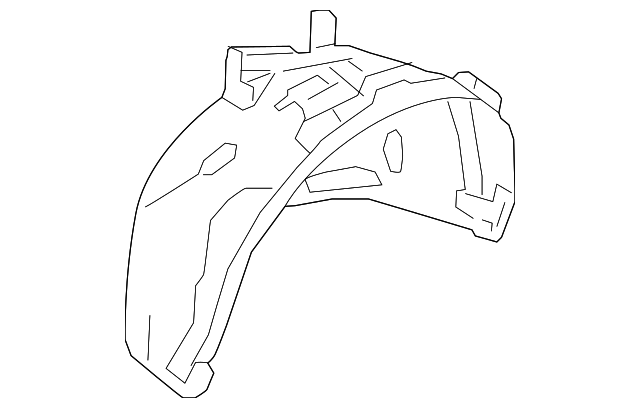 2018-2023 Volvo XC60 Fender Liner 32372421 | TascaParts.com