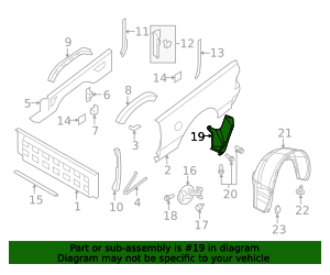 Splash Shield, Right 55277444AD | GetOEMParts.com