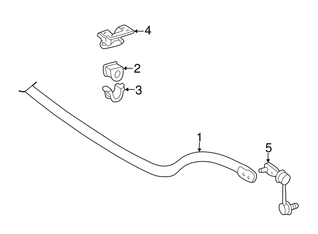 1993-2010 Lexus Stabilizer Link 48820-30030 | AutoNationParts.com