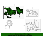 2011-2021 GM Engine Water Pump with Gasket 55486342 GM | GMPartsDirect.com