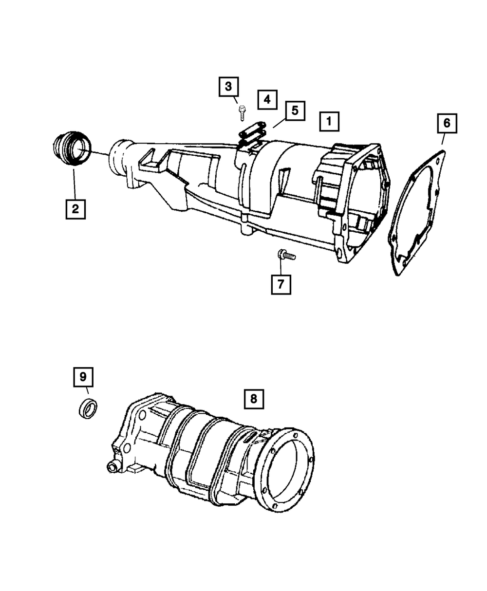5093166ab - Transfer Case Adapter 2003-2009 Dodge | AutoNation Parts