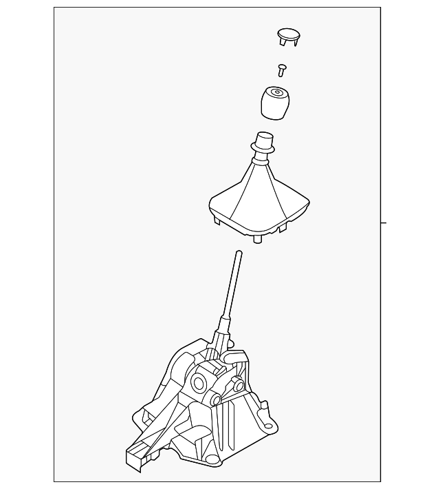 MB3Z-7210-V - Shifter Assembly - 2021-2023 Ford Bronco | Lasco Auto Parts