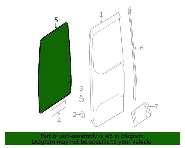 9077250200 - Surround Weather-Strip 2019-2023 Mercedes-Benz | Mercedes ...