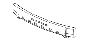 71570-TT1-A00 - Absorber, Rear Bumper 2013-2015 Honda Civic | Honda ...