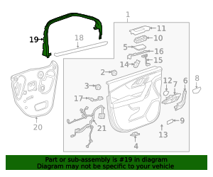 2019-2021 Chevrolet Blazer Upper Trim 84644342 | GMPartsDirect.com